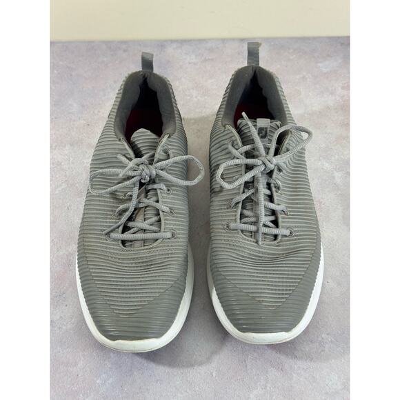 FootJoy | Shoes | Footjoy Fj Flex Xp Mens Size 5m Gray Mesh Spikeless ...